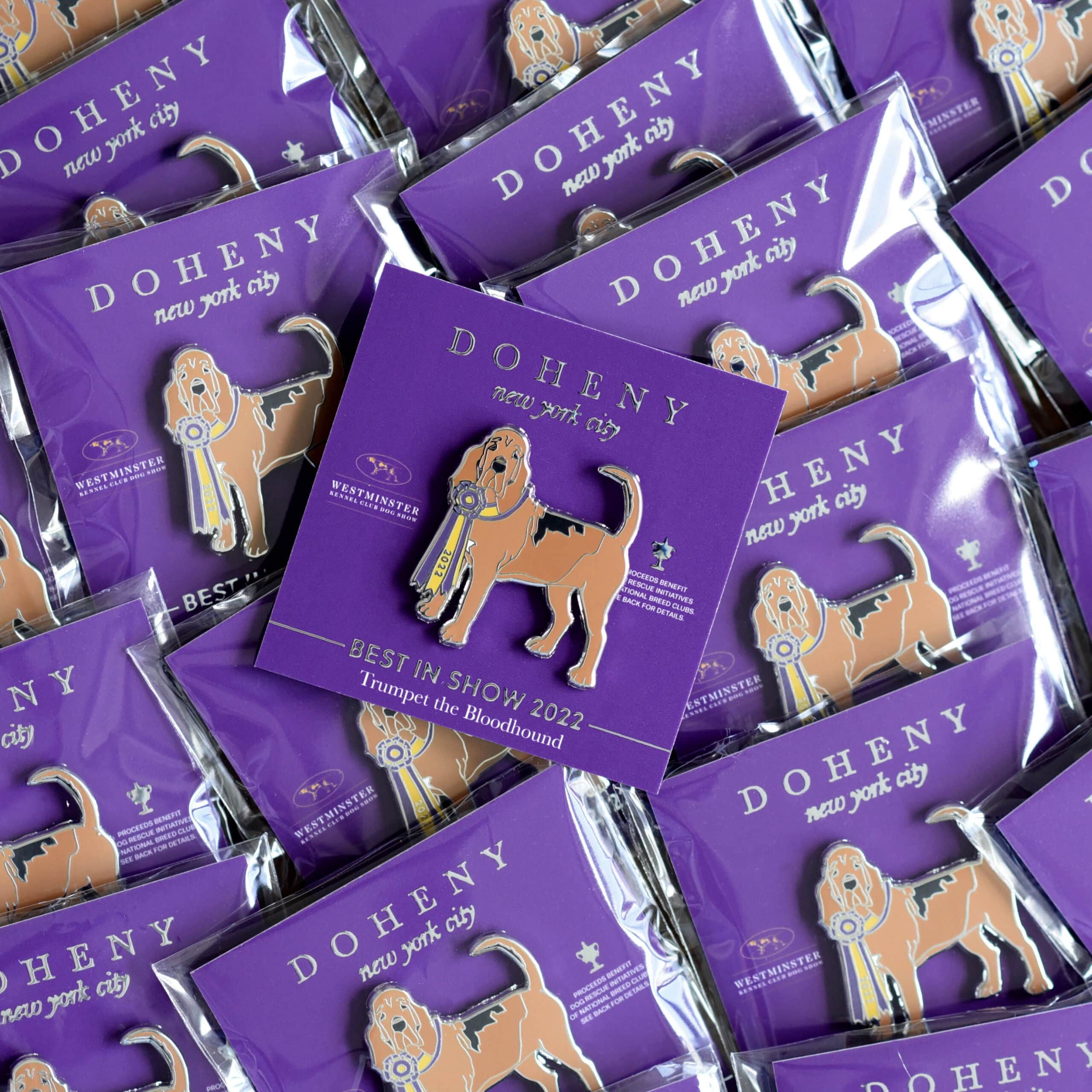 Doheny NYC Enamel Dog Pins - The Westminster Kennel Club